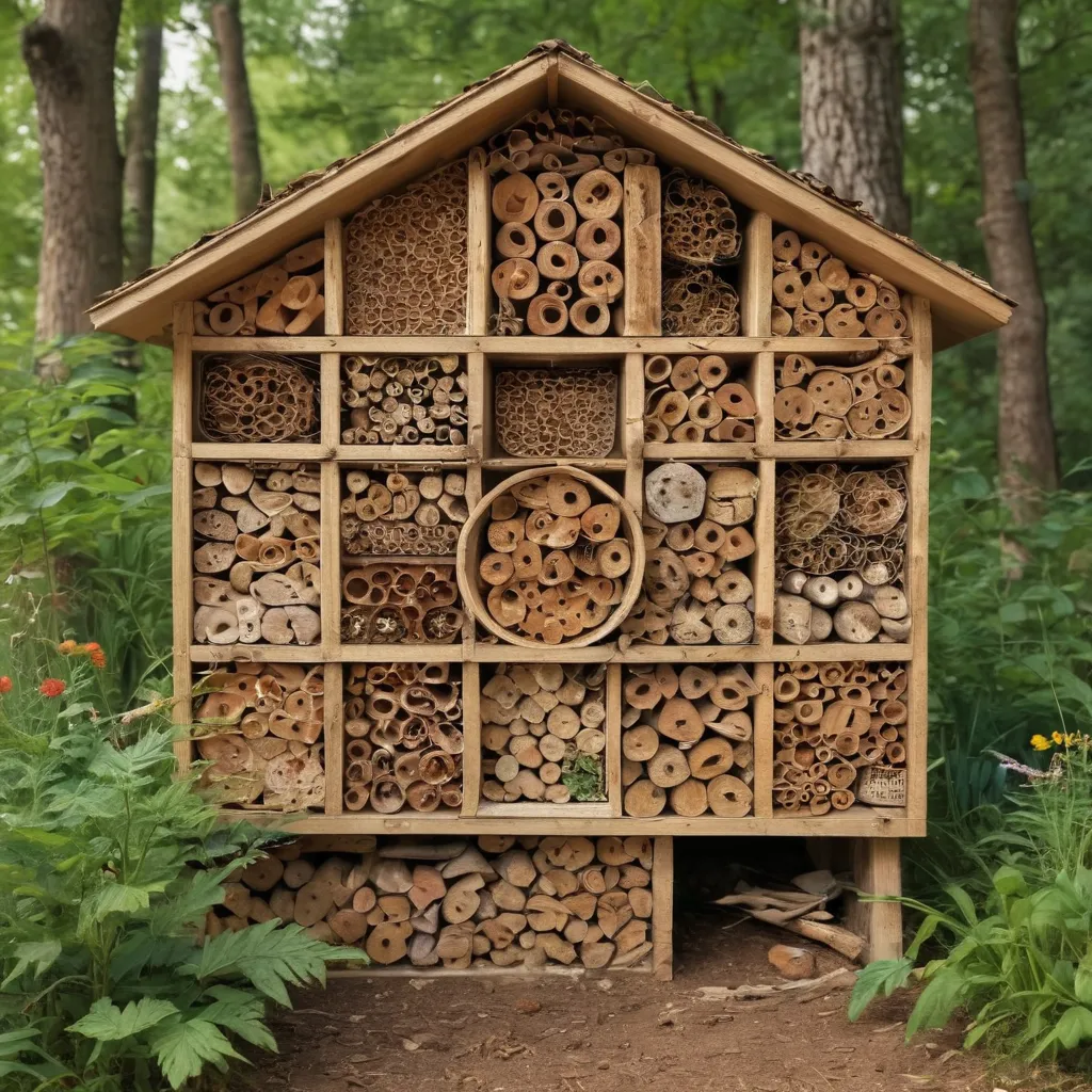 Unveiling the Fascination of Bug Hotels: A Haven for Diverse Wildlife