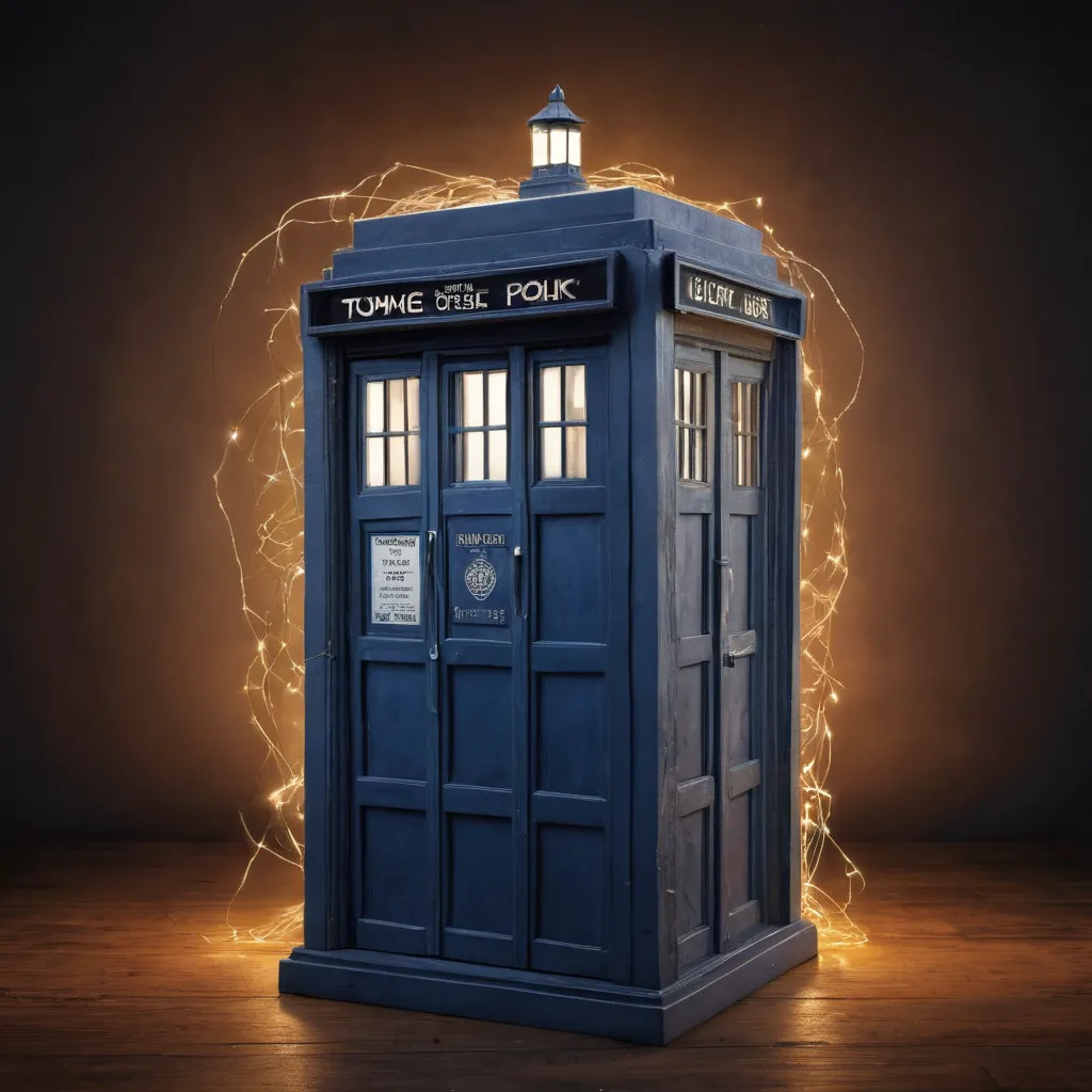 Unveiling the Allure of Tardis String Lights: A Deep Dive into Their ...