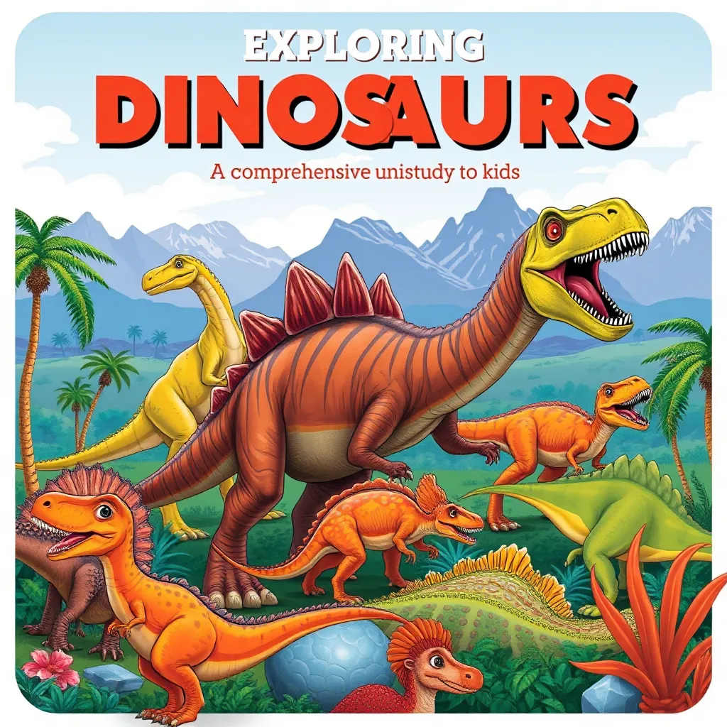 Exploring Dinosaurs: A Comprehensive Unit Study for Kids
