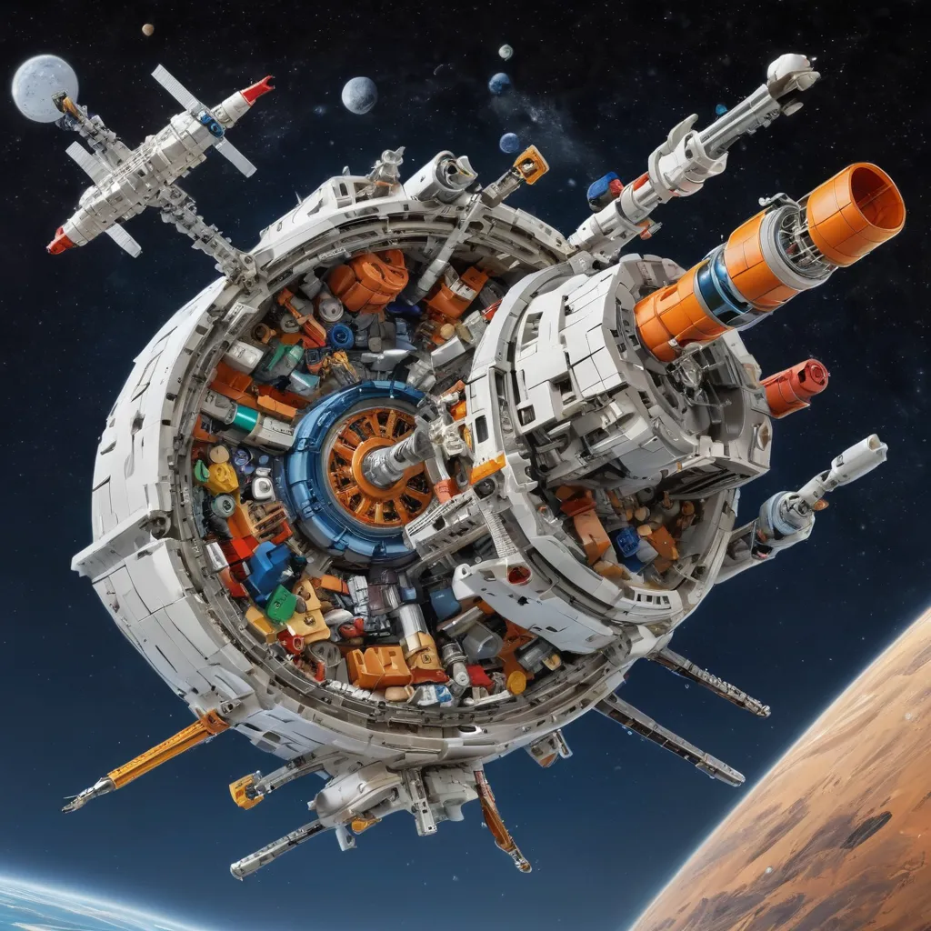 Embarking on an Enchanting Journey: Legos in Space Exploration