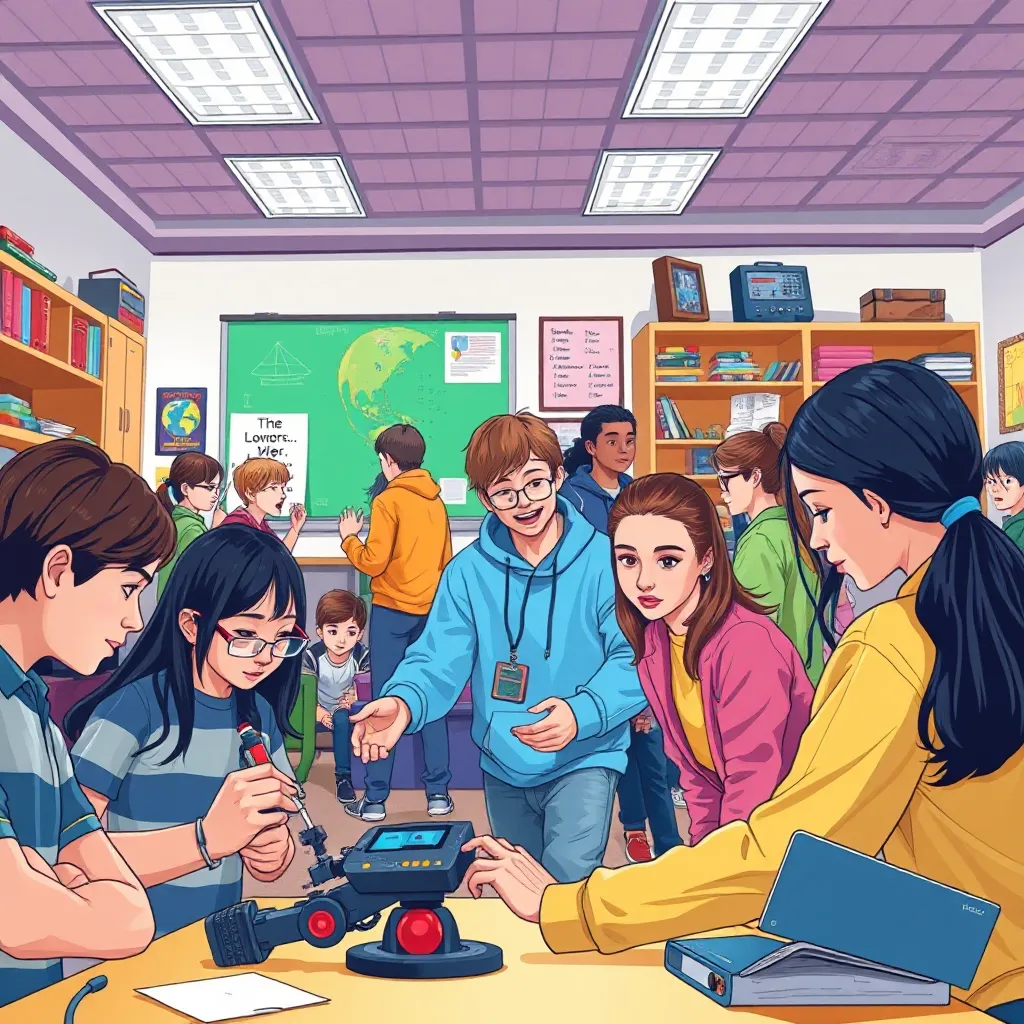 Engaging Middle Schoolers in STEM Education