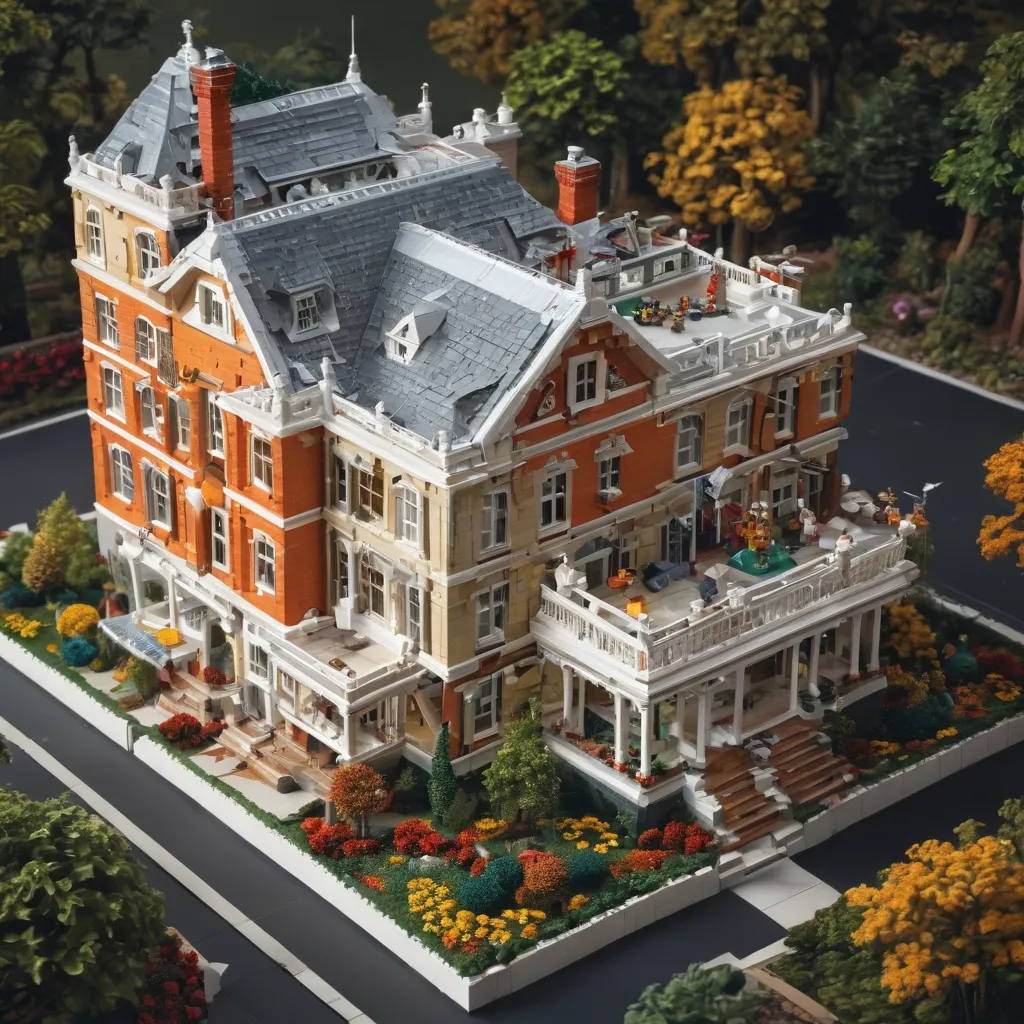 Unveiling the Intricacies of Constructing LEGO Houses with Precision ...