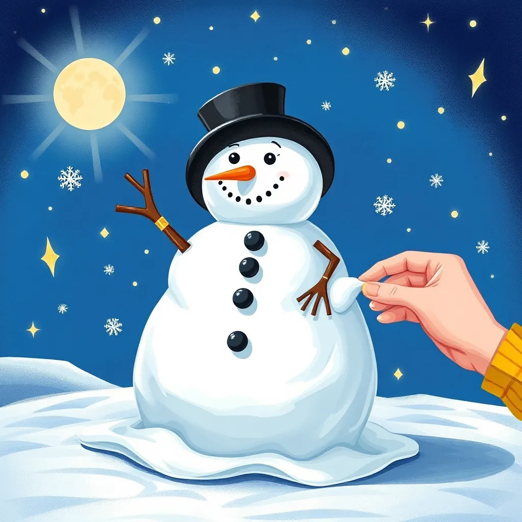 Discovering the Science Behind Melting Snowman Putty