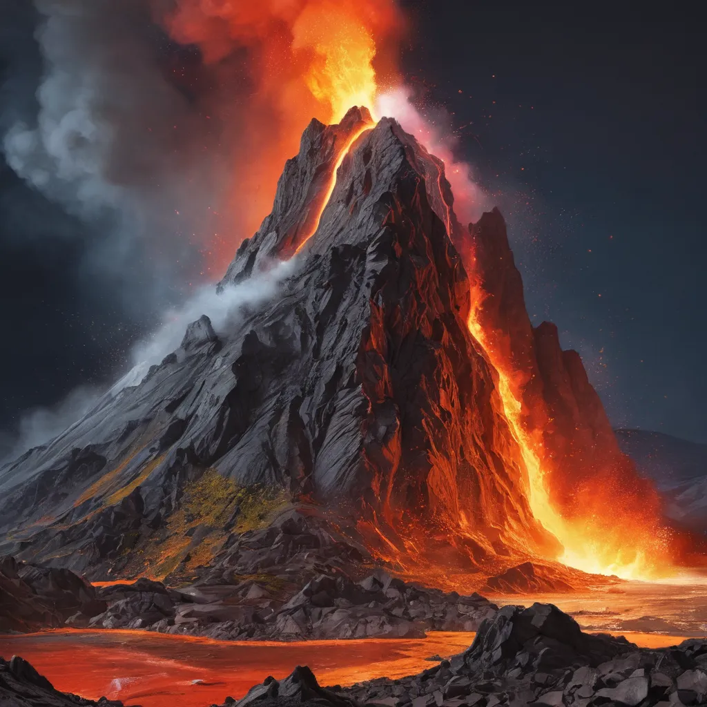 Essential Materials and Steps to Create a Volcano Model